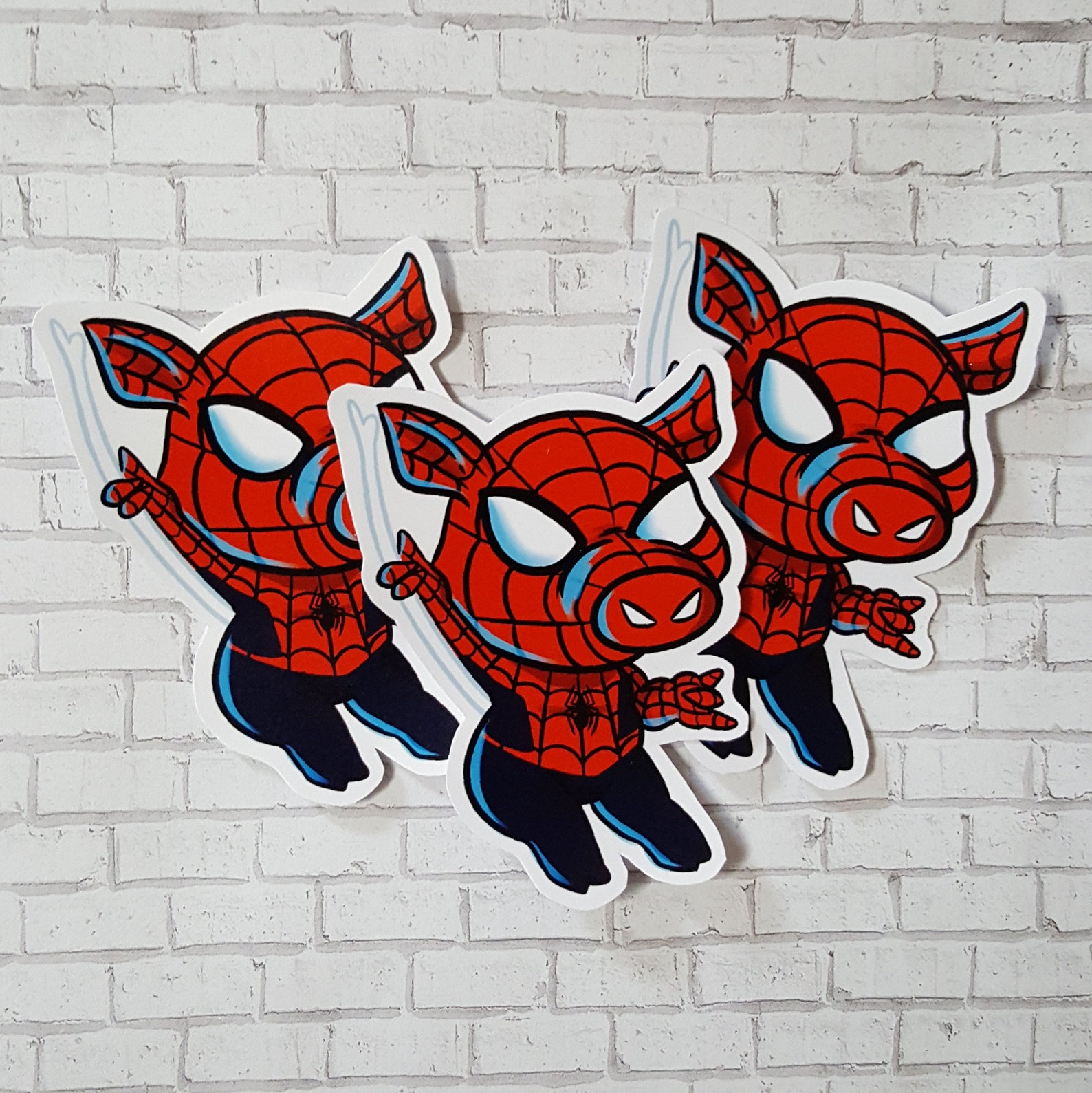 Spiderham | Spiderpig | Peter Porker | Vinyl Sticker - Etsy