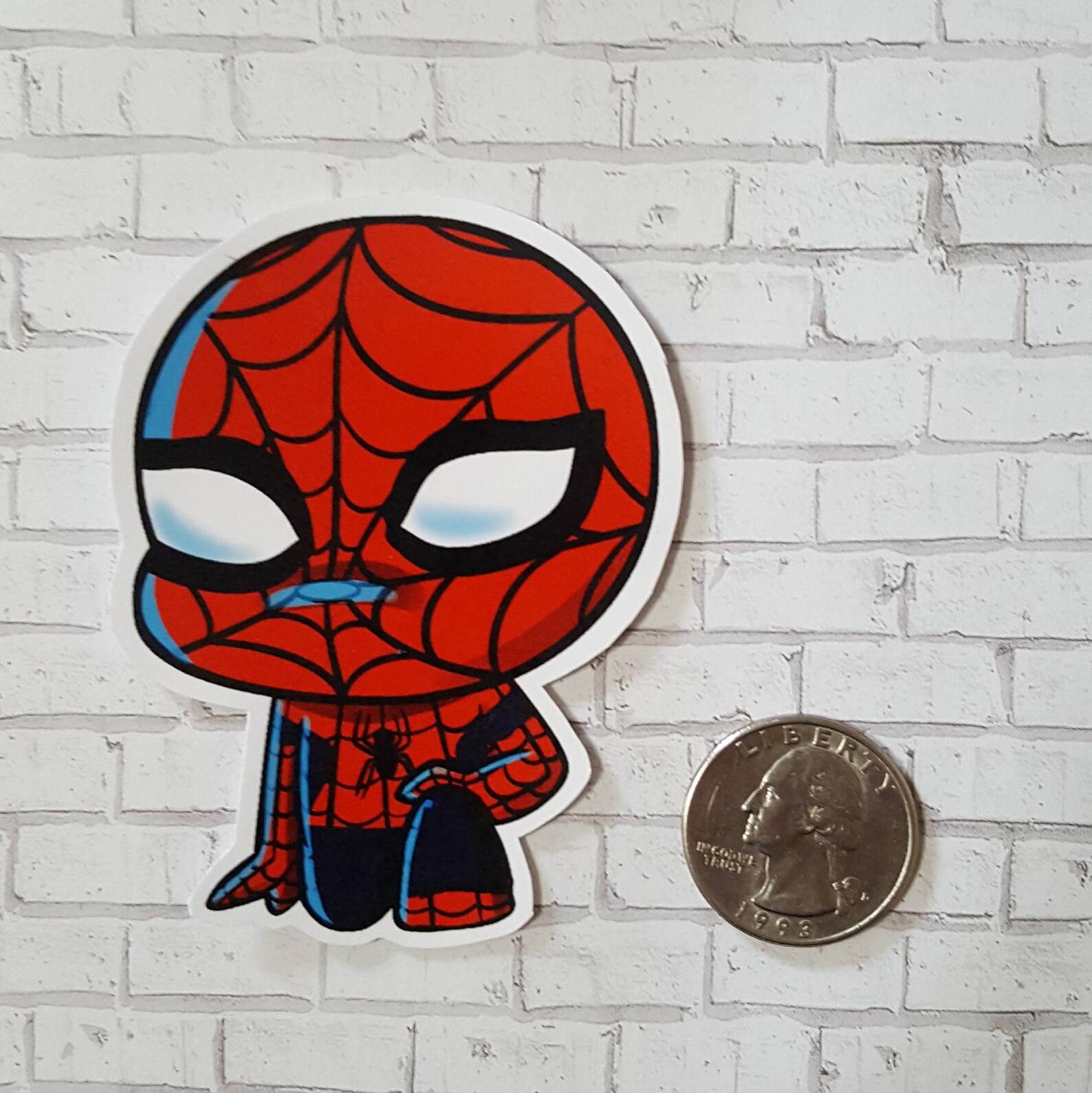 Spiderman Amazing Spiderman Vinyl Sticker - Etsy UK
