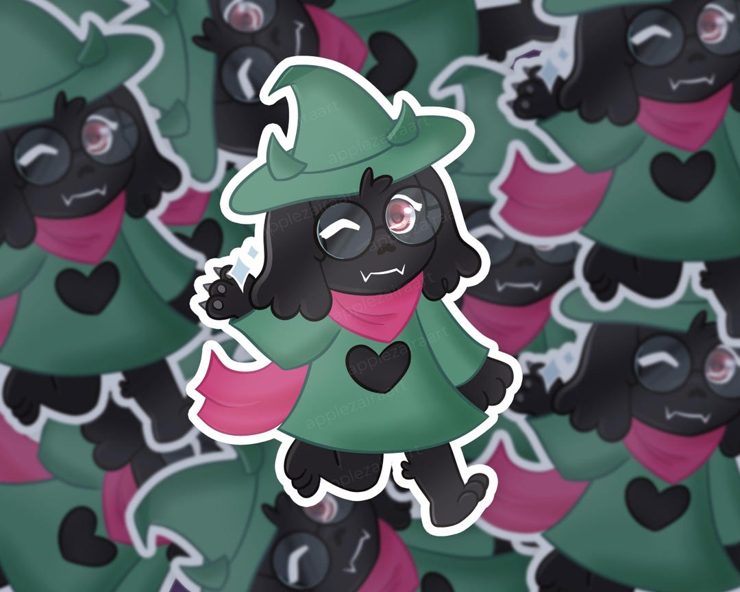 Deltarune Ralsei Sticker - Etsy