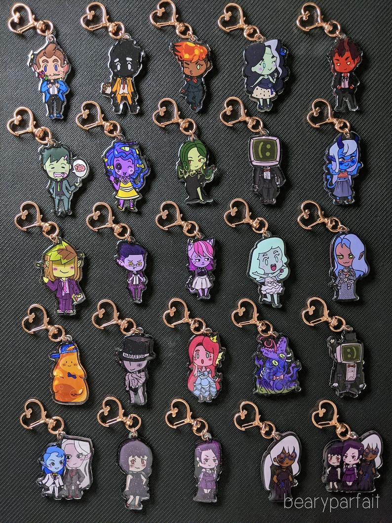 Monster Prom Keychains - Etsy