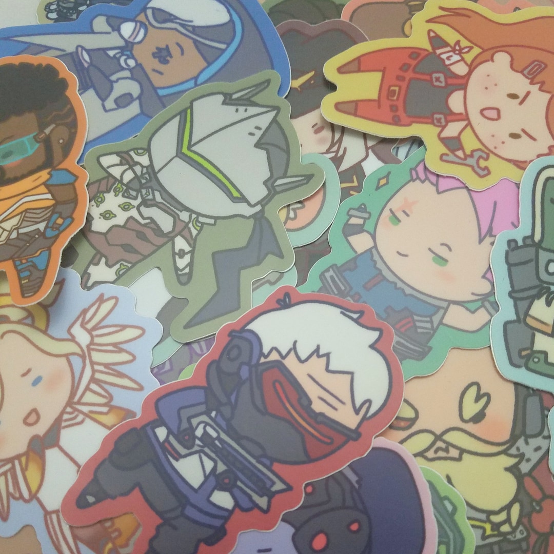 Vinyl Overwatch Stickers - Etsy