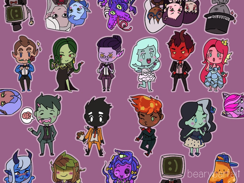 Monster Prom Keychains - Etsy