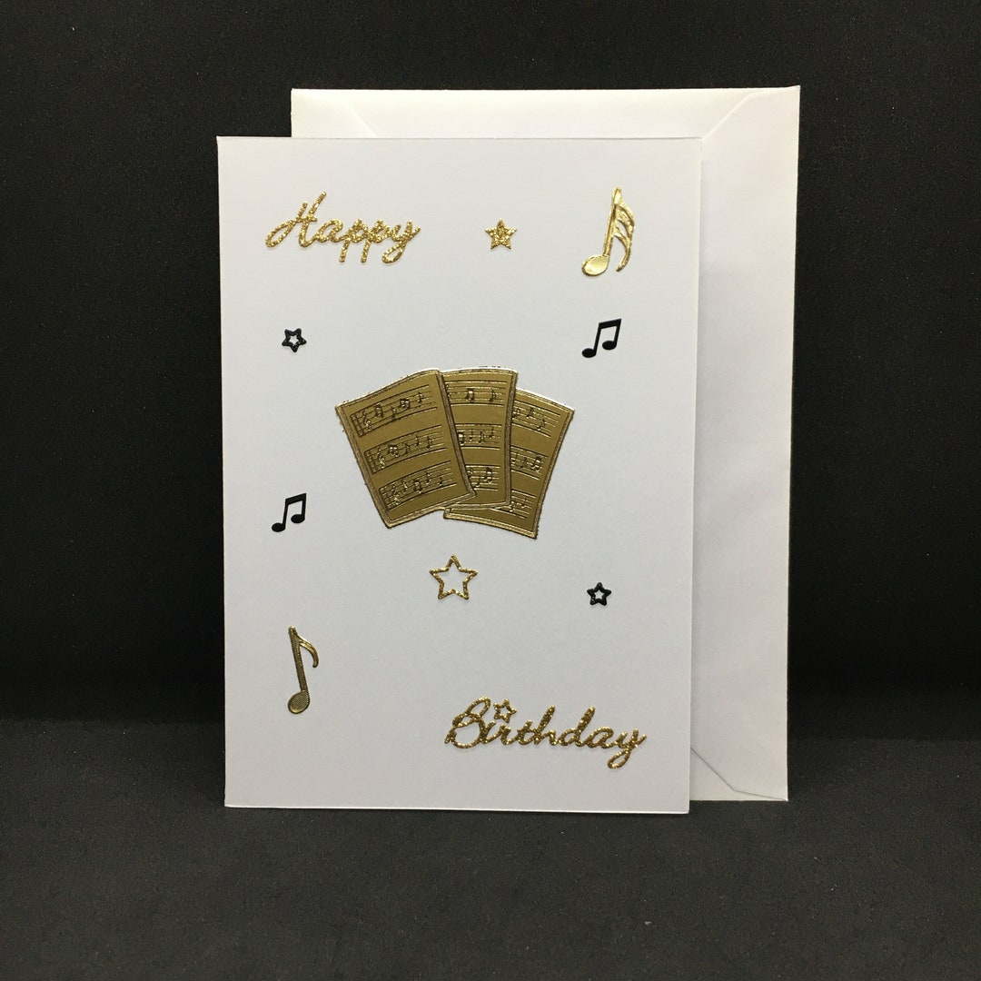 Happy Birthday Musical Card - Etsy