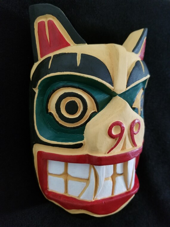 Art Objects Art & Collectibles Sculpture Northwest Coast Hand Made Wood ...