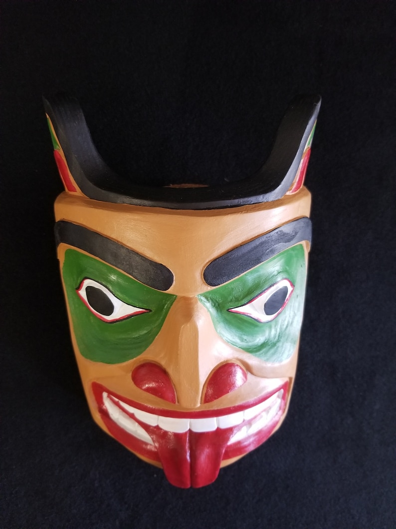 Pacific Northwest Coast First Nation Hand Made Wood Carving - Etsy