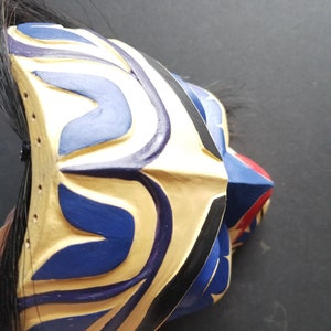 Pacific Northwest Coast Hand Made Wood Carved "spirit of the Potlatch ...