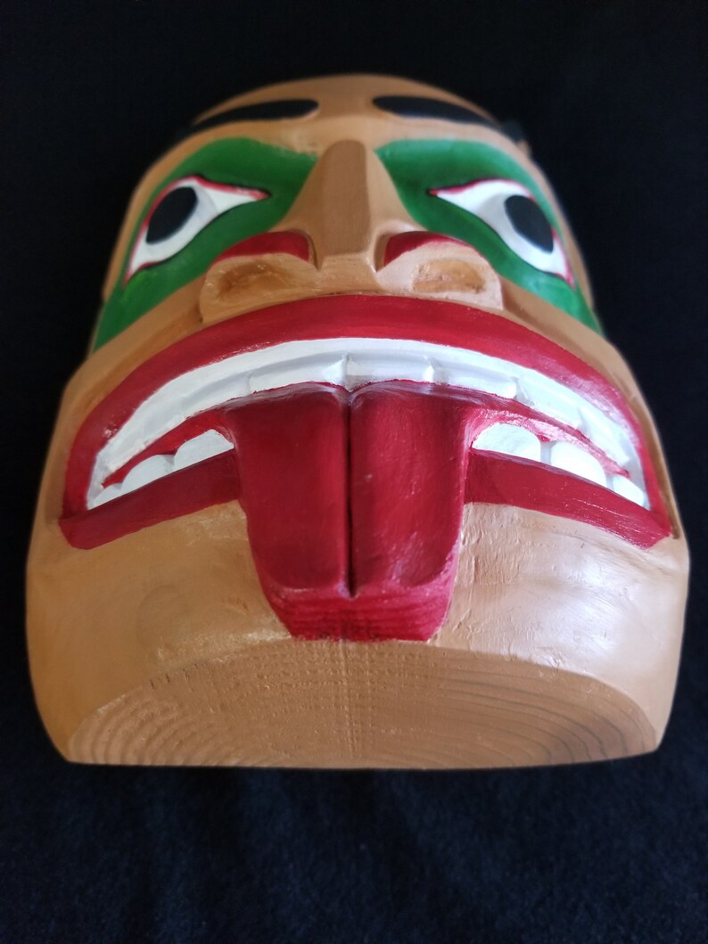 Pacific Northwest Coast First Nation Hand Made Wood Carving - Etsy