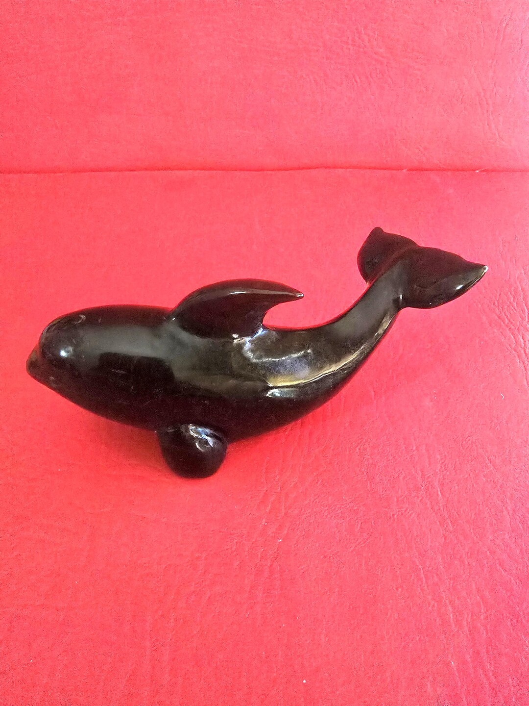 Alaska Killer Whale Orca, Hand Carved, Black Stone Statue Sculptures - Etsy