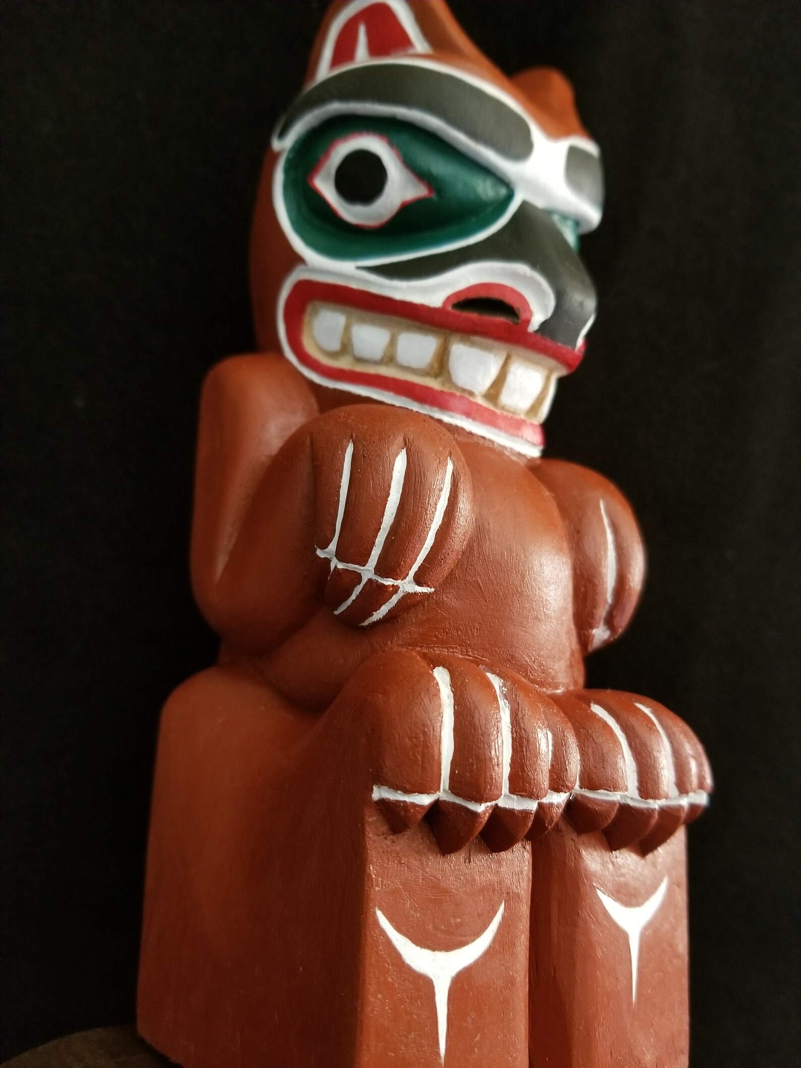 Northwest Coast First Nation Haida Art Native Red Color | Etsy