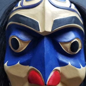 Pacific Northwest Coast Hand Made Wood Carved "spirit of the Potlatch ...
