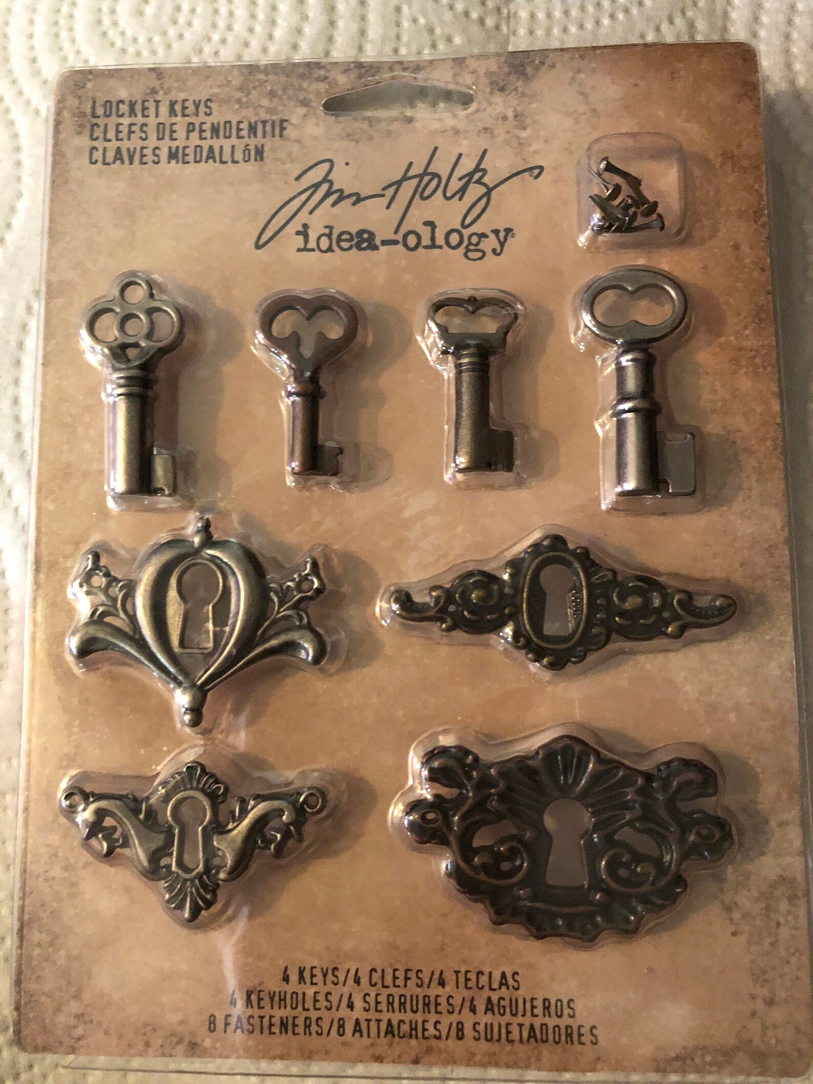 Tim Holtz Keys and Keyholes | Etsy