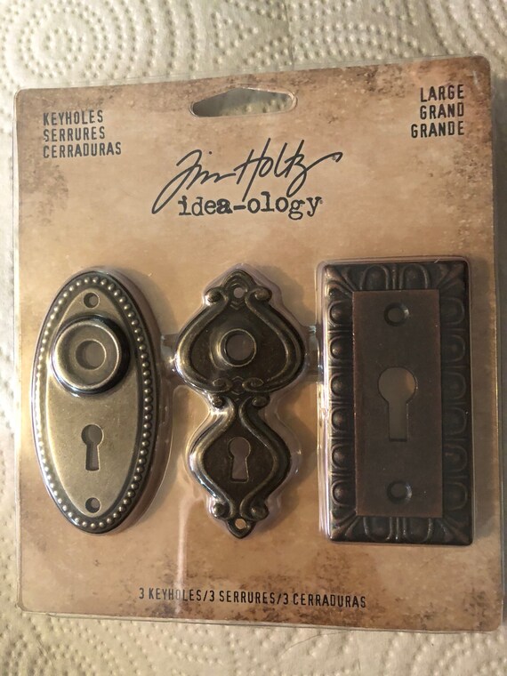 Tim Holtz Keys and Keyholes - Etsy