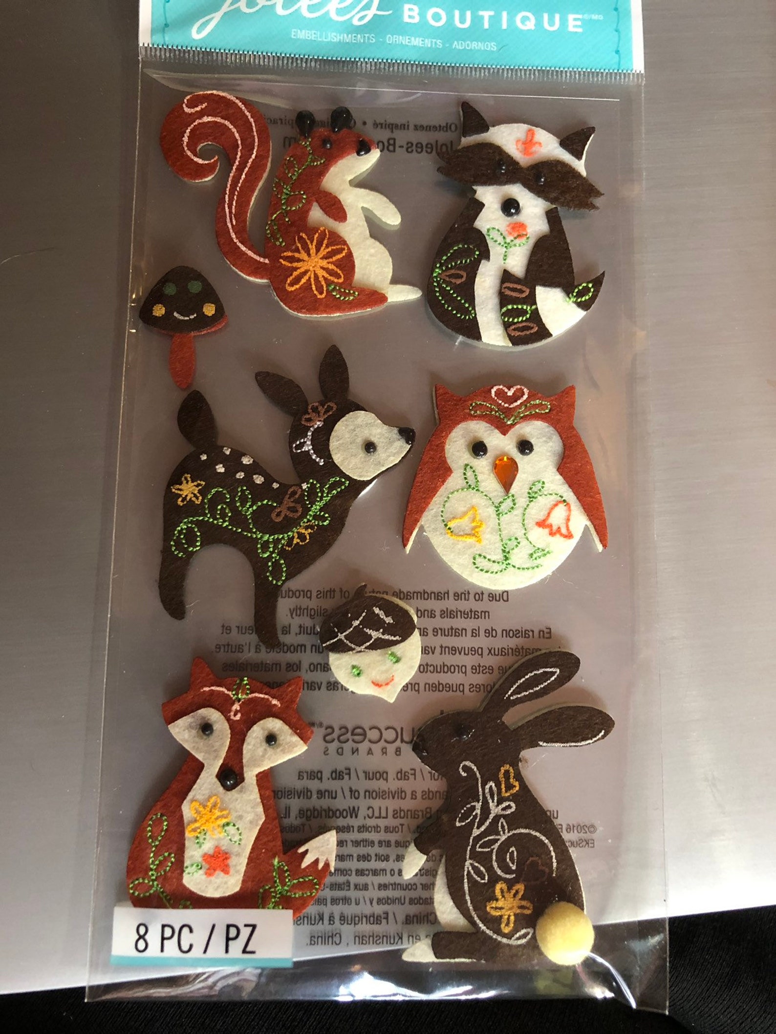 Fall Embellishments Stickers Jolee's Sticko K&Company | Etsy