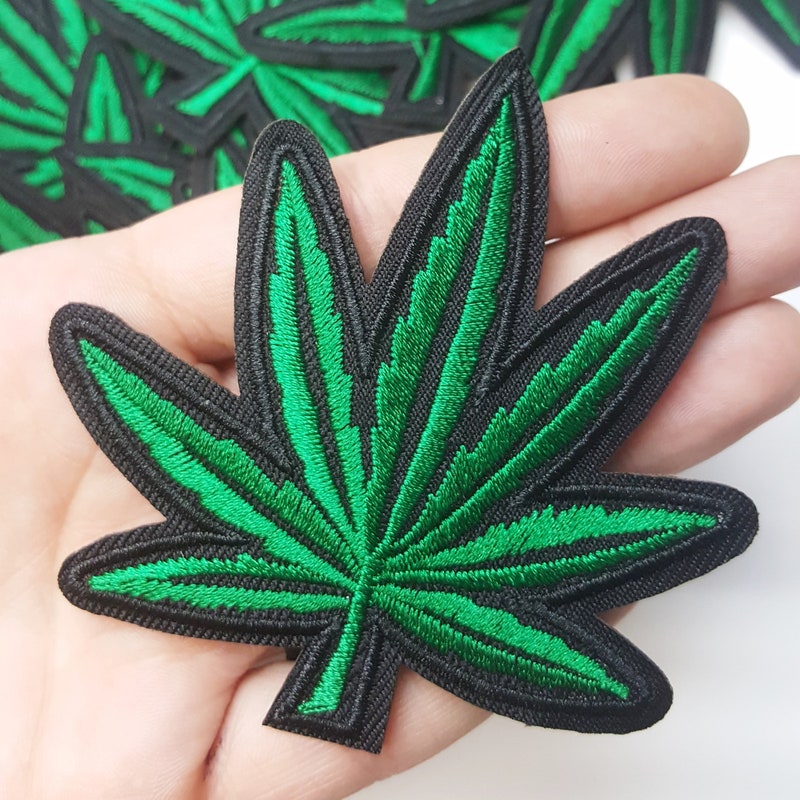 Marijuana Patch Velcro - Etsy