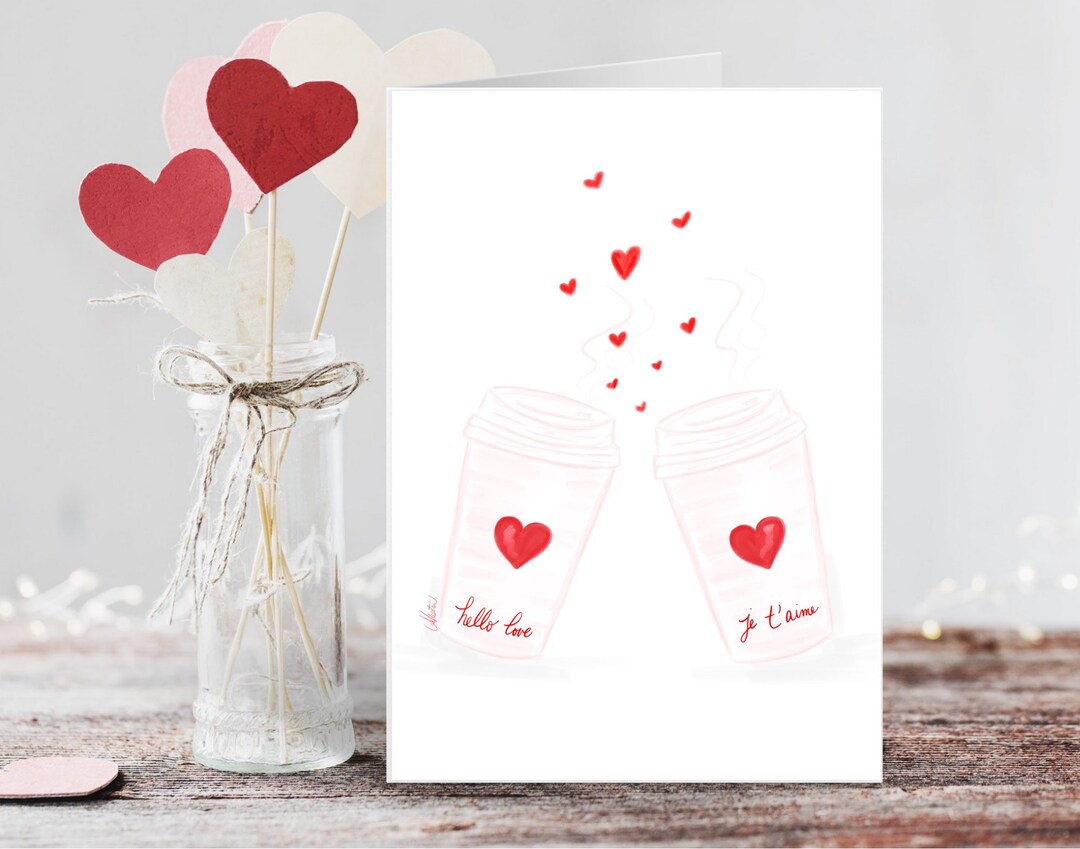 Love You a Latte Cards Valentine's Day Cards, Valentine's Day Greeting ...