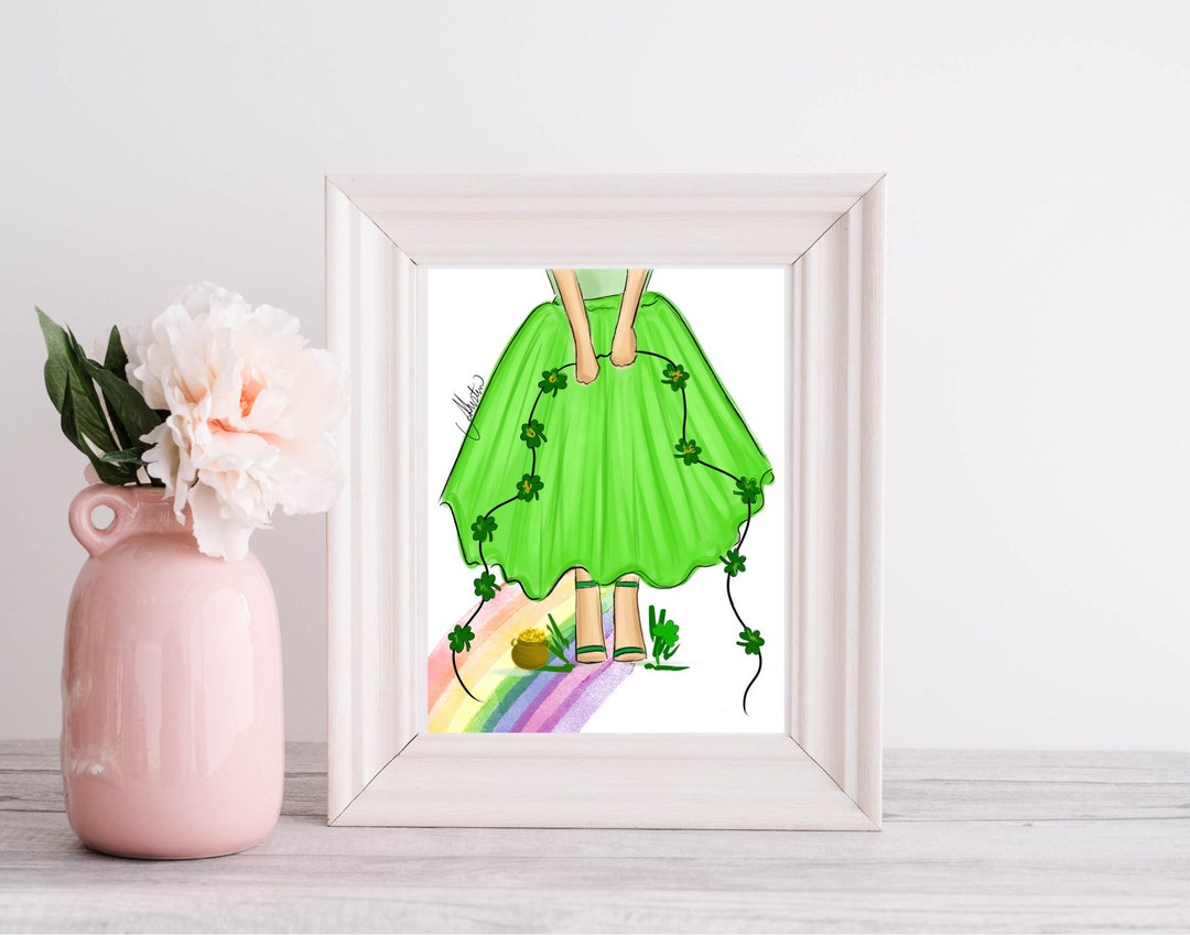 Lucky Spring Illustration St Patrick’s Illustration Pltstudio, Spring ...