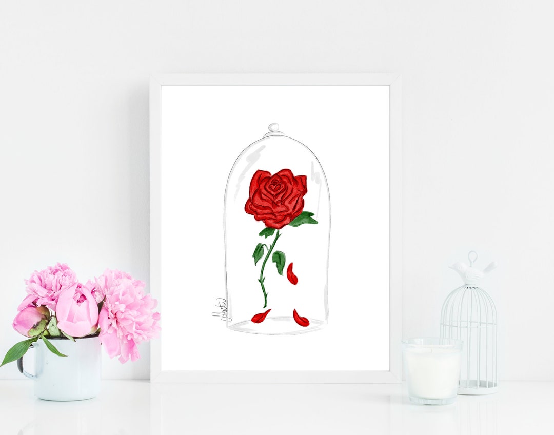 The Rose, Disney Princess Art, Princess Art, Beauty and Beast ...