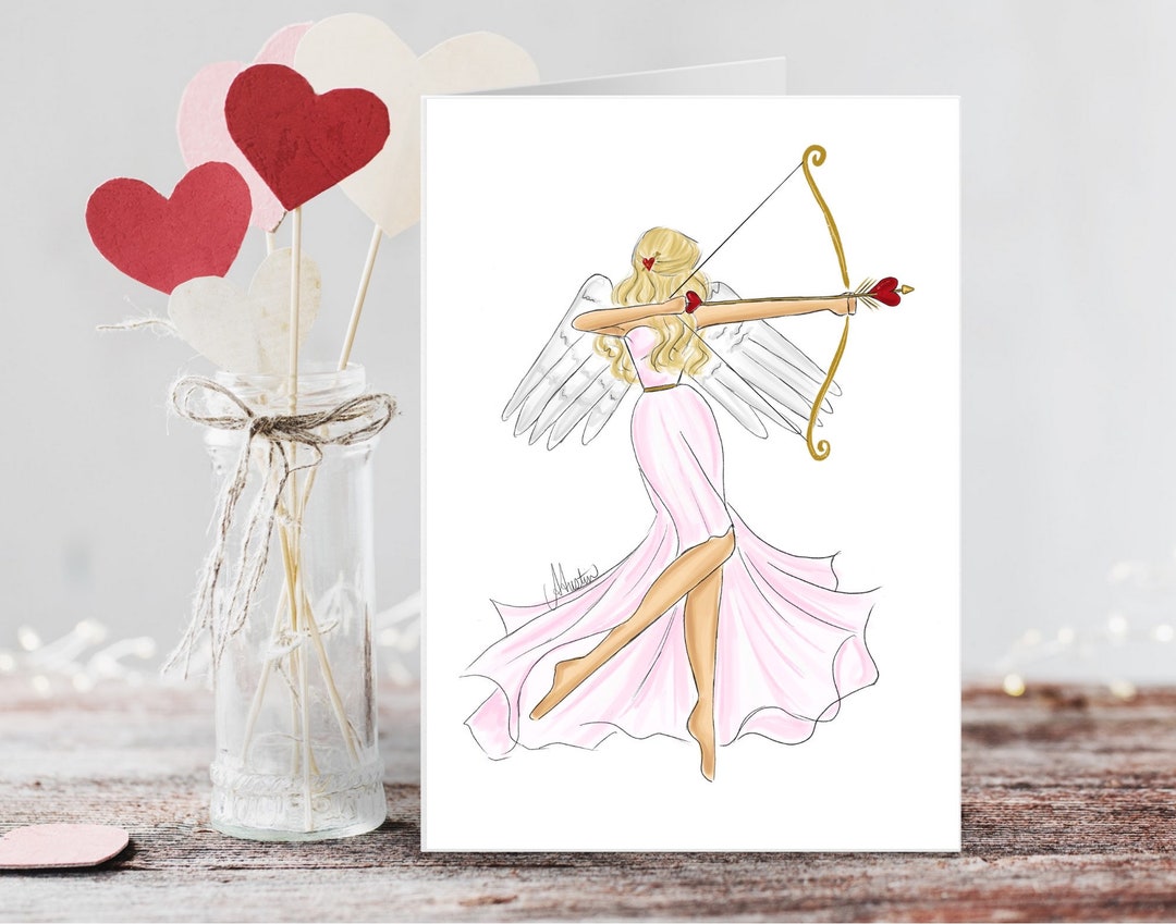 Cupid’s Bow Cards Valentine's Day Cards Valentine's Day Greeting Cards ...