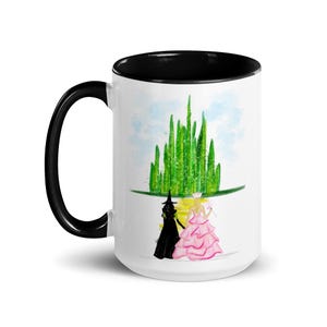 To Oz (15 Oz) Mug With Color Inside Wicked Mug Wizard of Oz Mugs Wicked ...