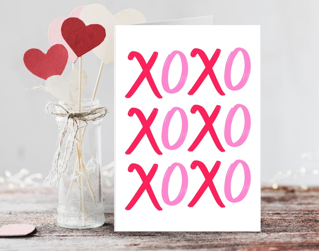 Xoxo Cards Valentine's Day Cards Xoxo Valentine's Day Greeting Cards ...