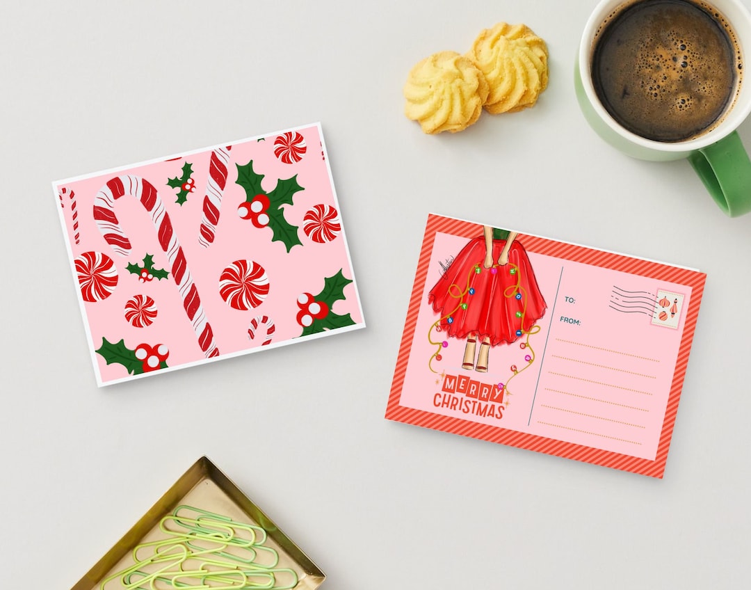 Holiday Postcards Christmas Postcards Holiday Cards Holidays Greeting ...