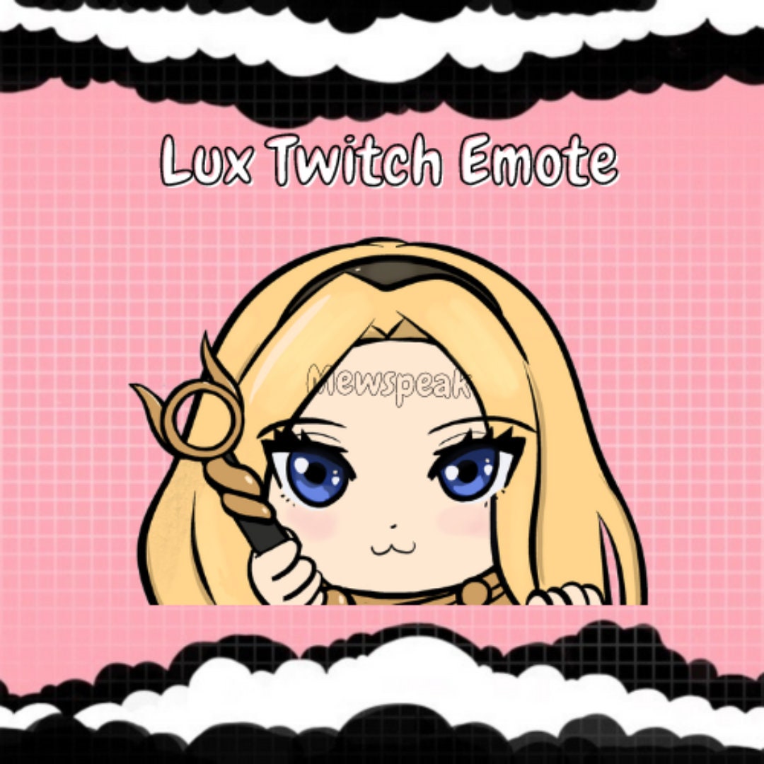 Lux Twitch Emote - Etsy