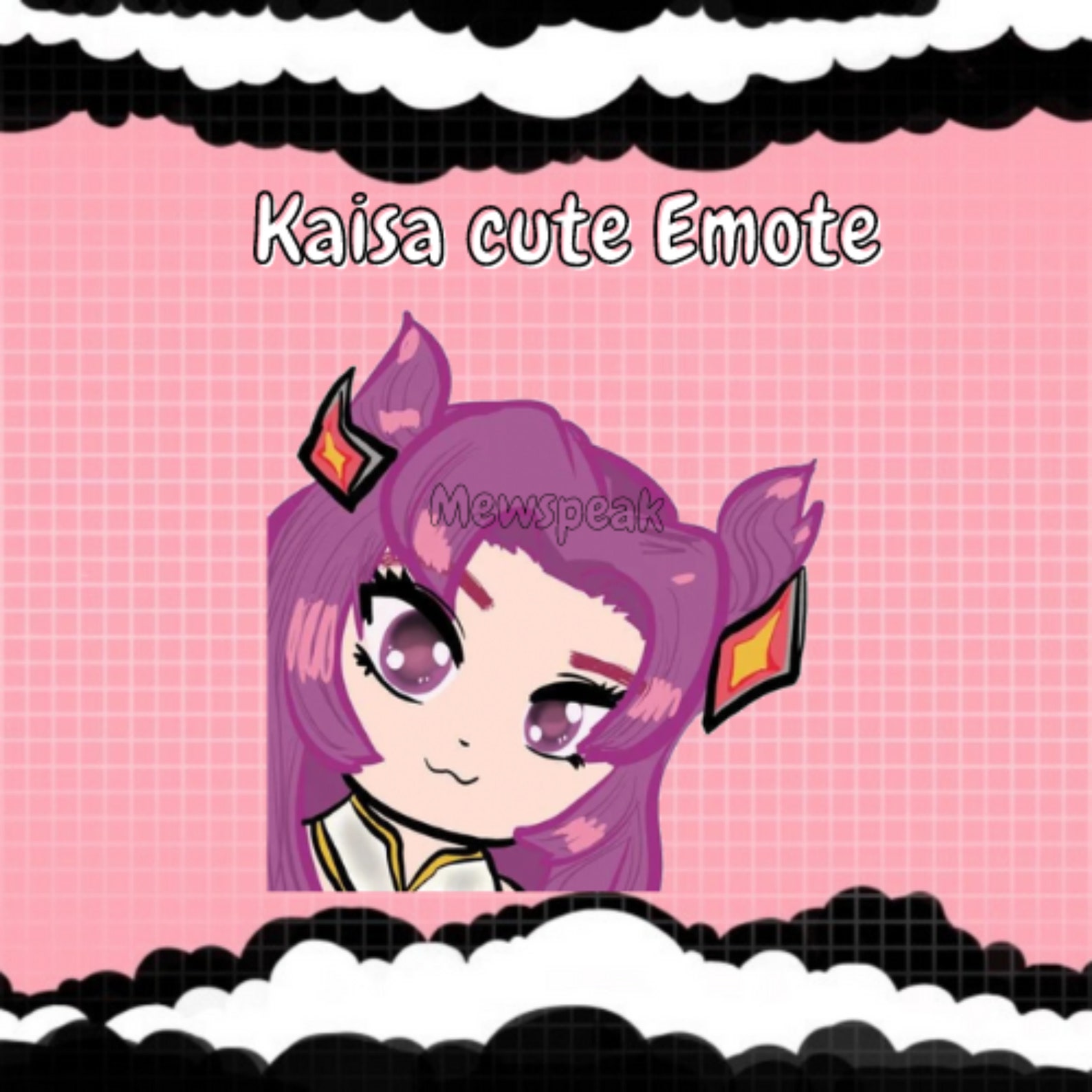 Kaisa Twitch Emotes Lol / Cute - Etsy