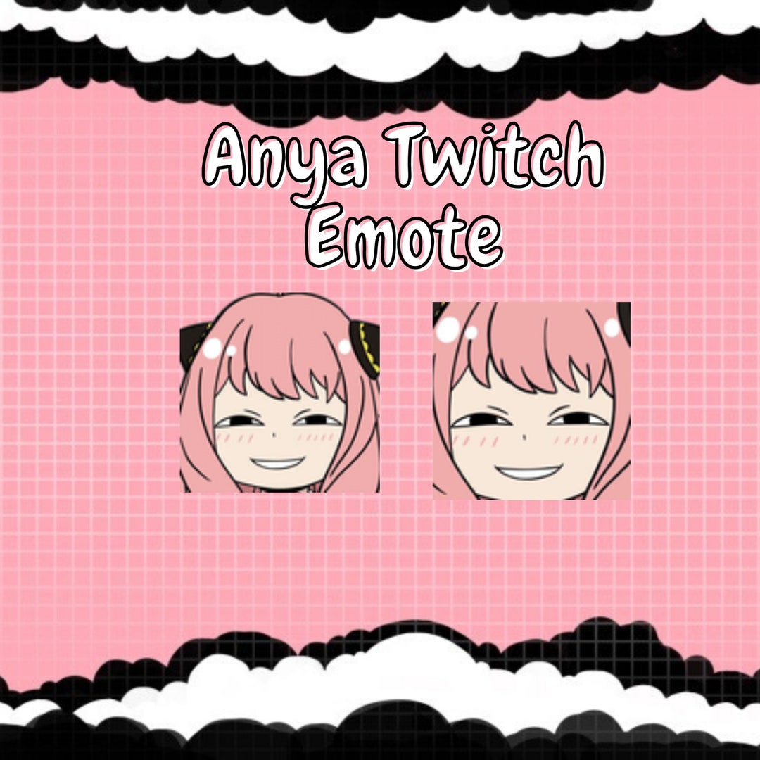 Anya Twitch Emote - Etsy