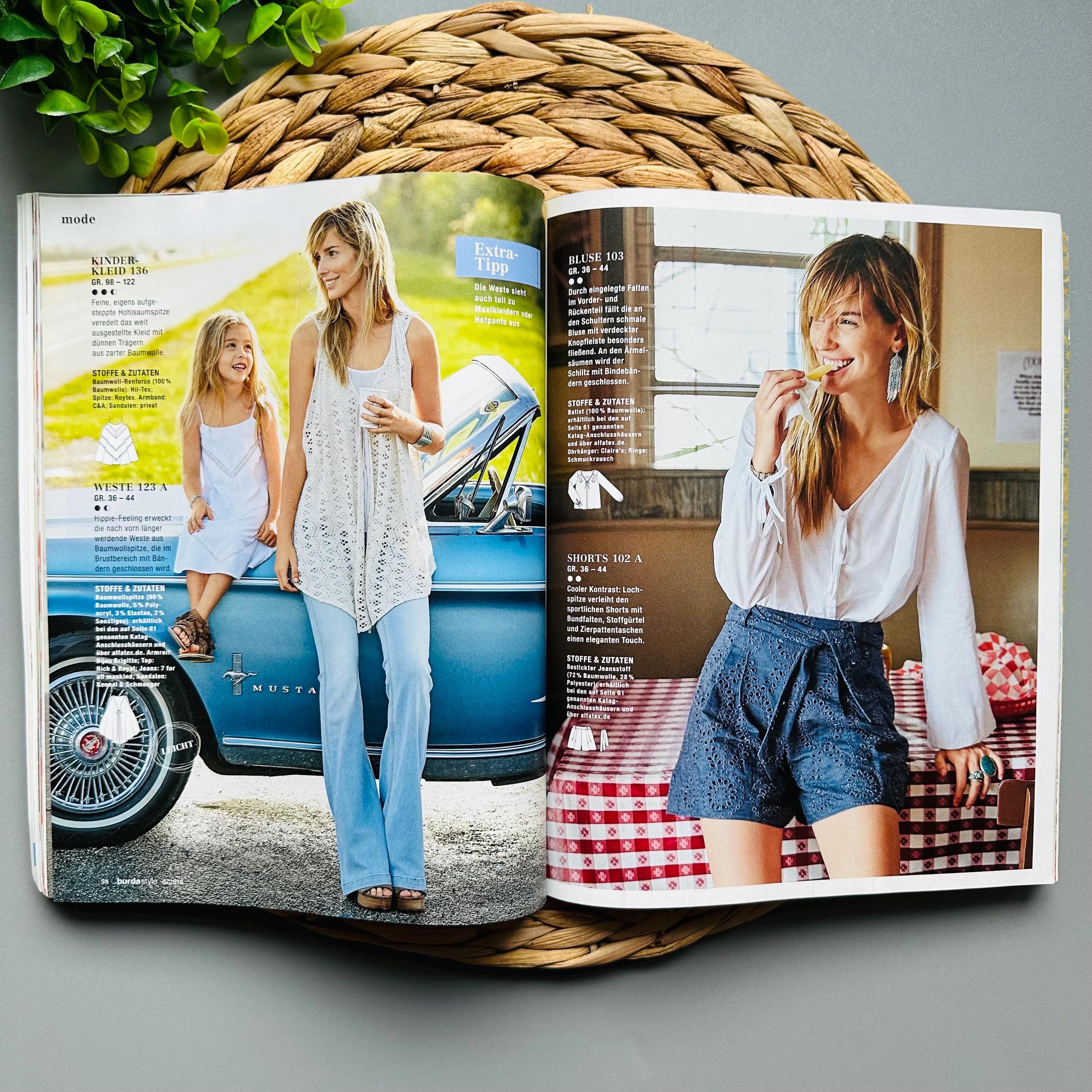 Plus Size Patterns, Fashion Burda Style Magazine 5/2016, Sewing ...