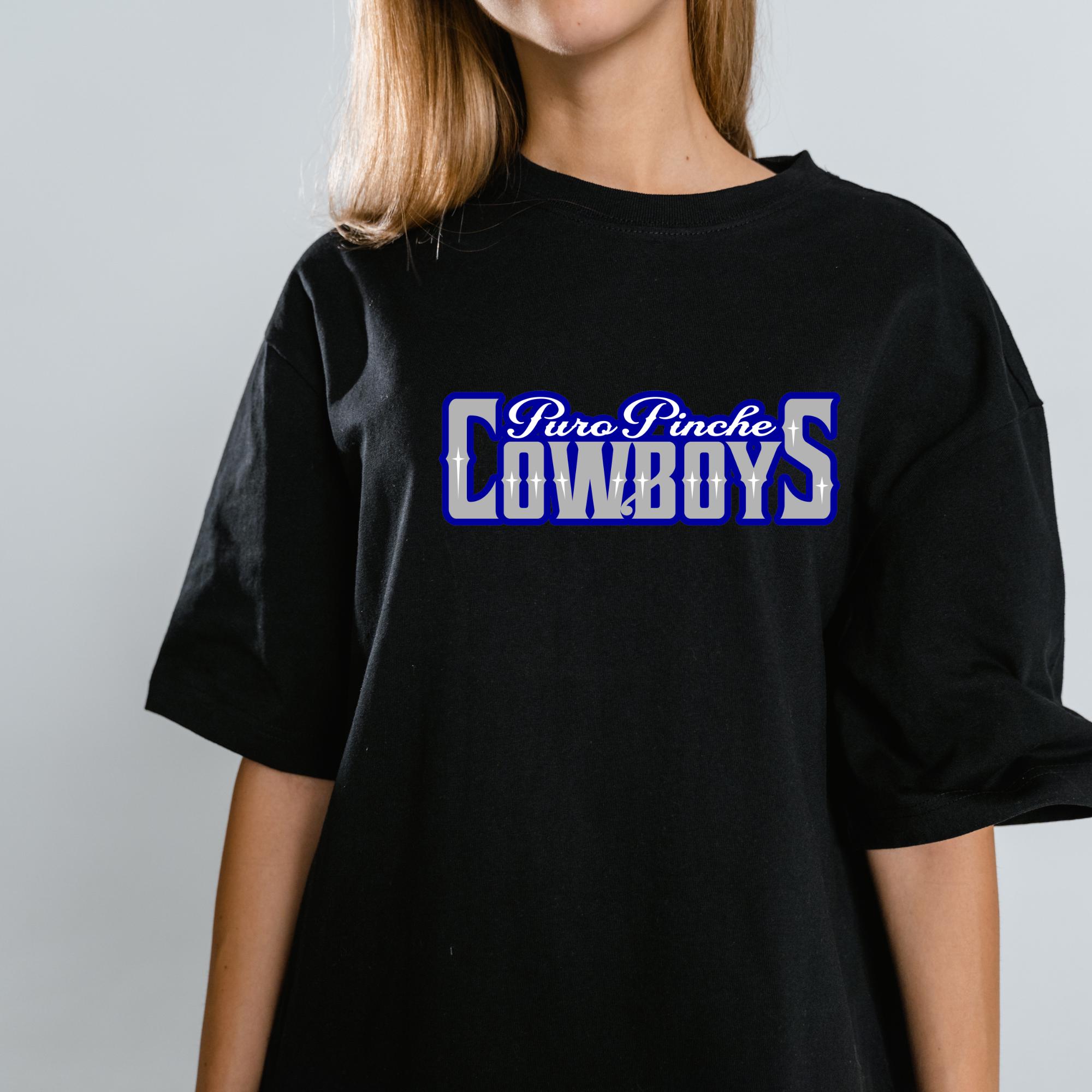 Puro Pinche Blue,white, and Gray Design| Custom Dallas Cowboys Fan PNG ...