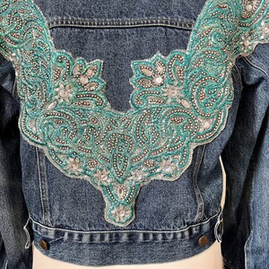 Embellished Denim Jacket - Etsy