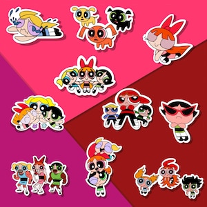 Powerpuff Girls Mini Mystery Sticker Pack - Etsy