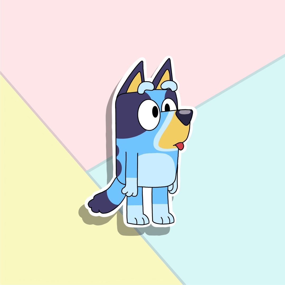 Blue Heeler Sticker - Etsy