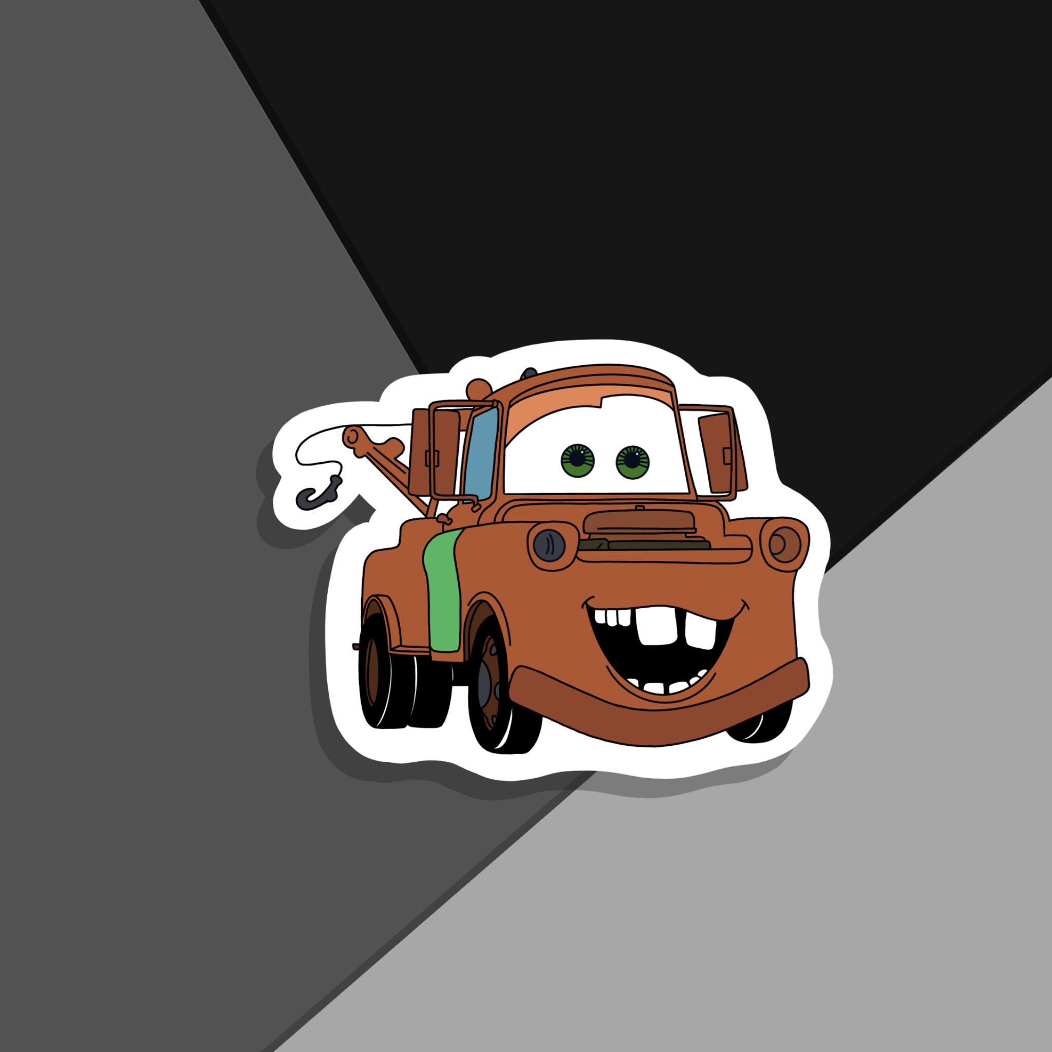 Tow Truck Sticker - Etsy