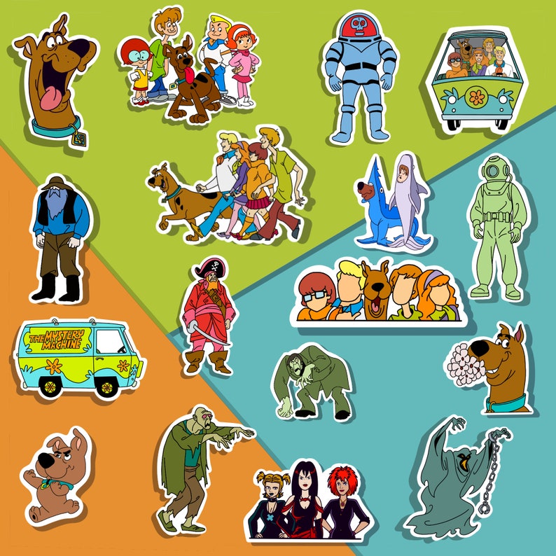 Mystery Inc. Mini Mystery Sticker Pack - Etsy