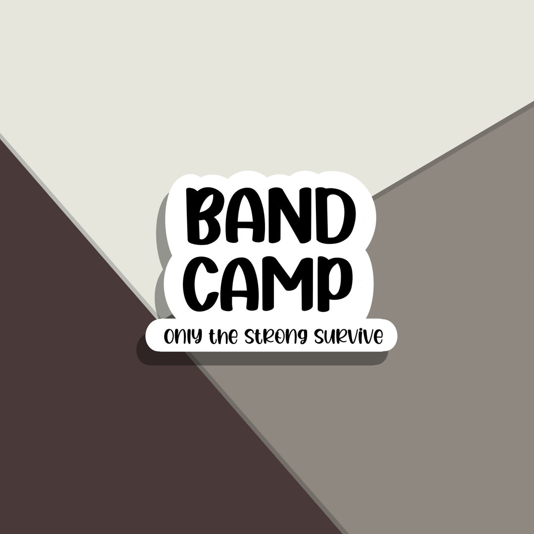Band Camp Survivor Sticker - Etsy