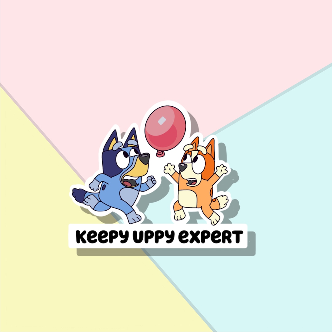 Keepy Uppy Expert Sticker - Etsy
