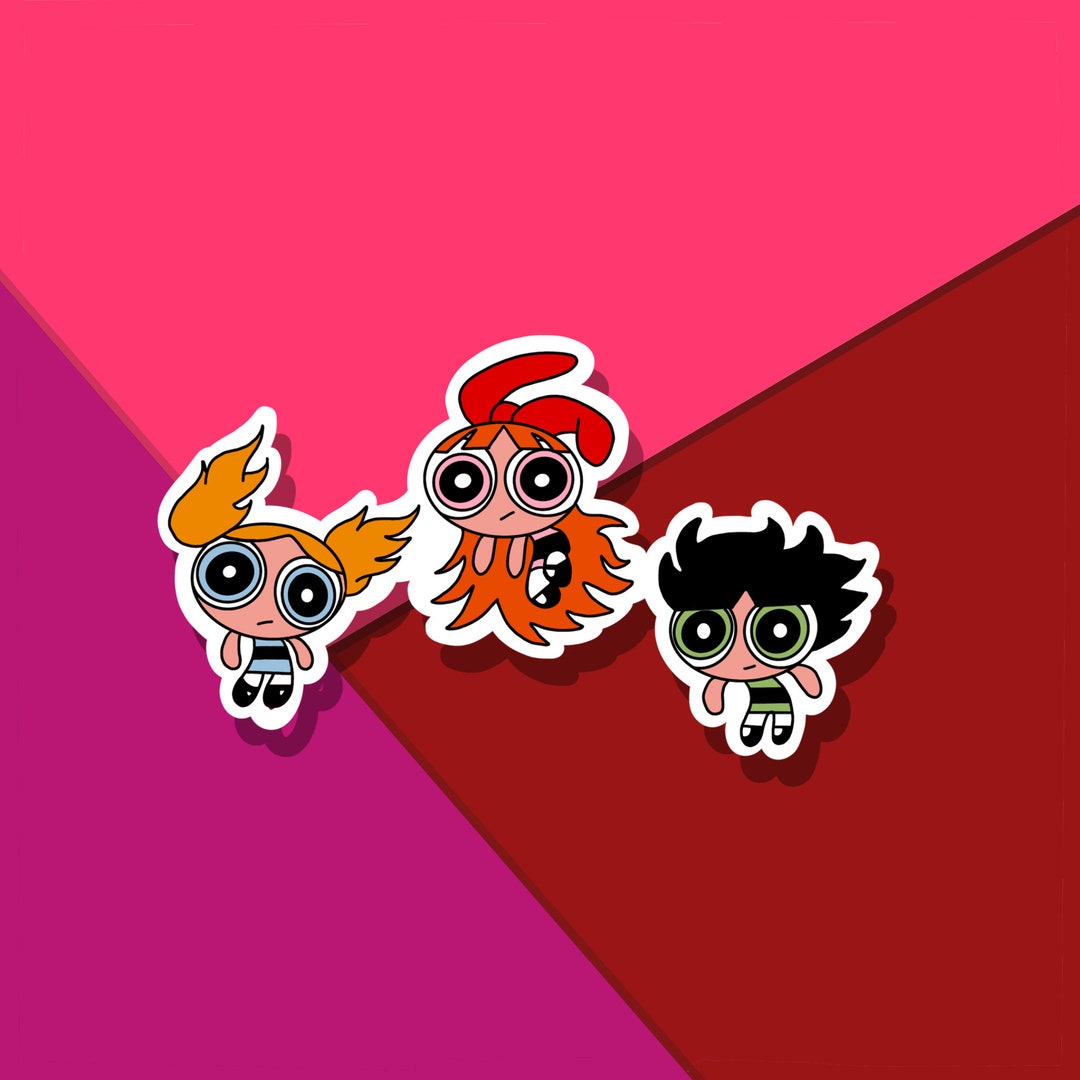 Powerpuff Girls Sticker - Etsy