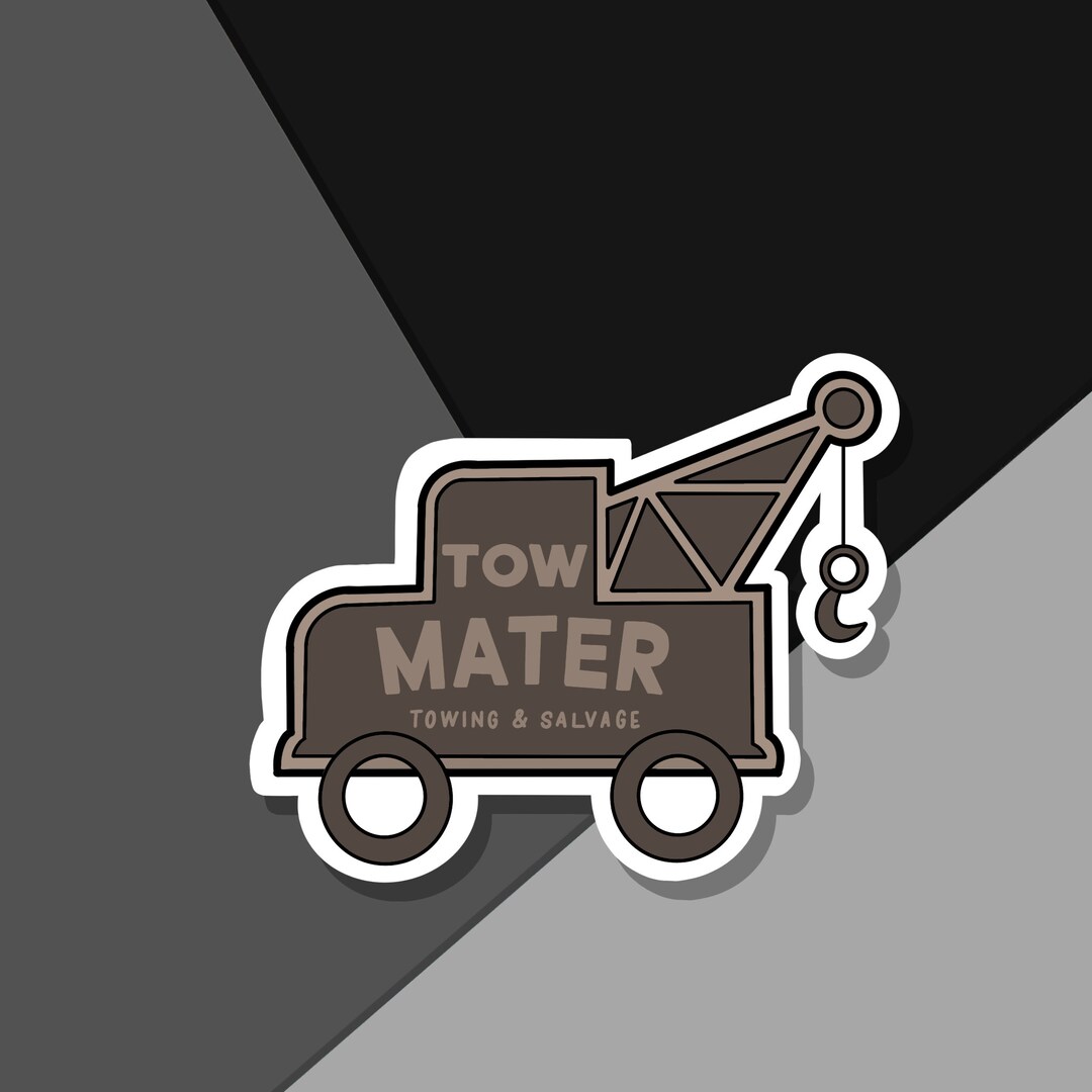 Tow & Salvage Sticker - Etsy