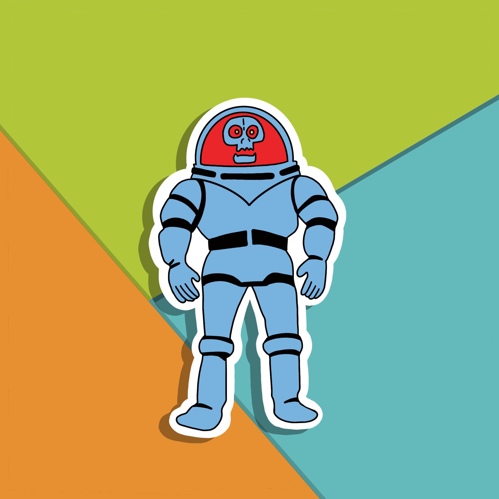 Scooby Doo Skeleton Astronaut