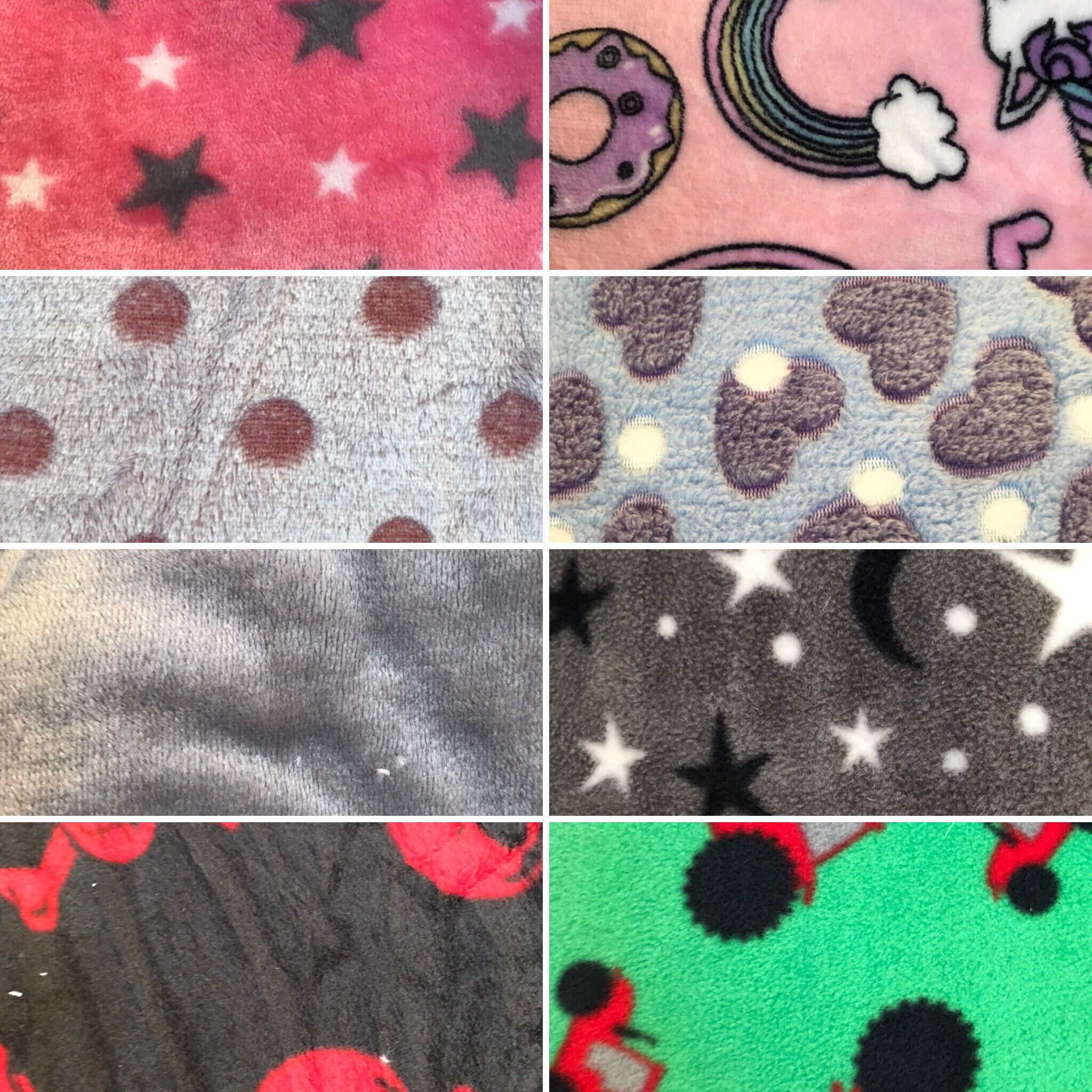 Cosy Fleece Neck Warmer Choice of Fabrics Soft Warm Scarf Christmas ...