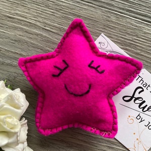 A Little Pocket Hug Felt Star Gift Anxiety Stress Reliever Comfort Pre ...