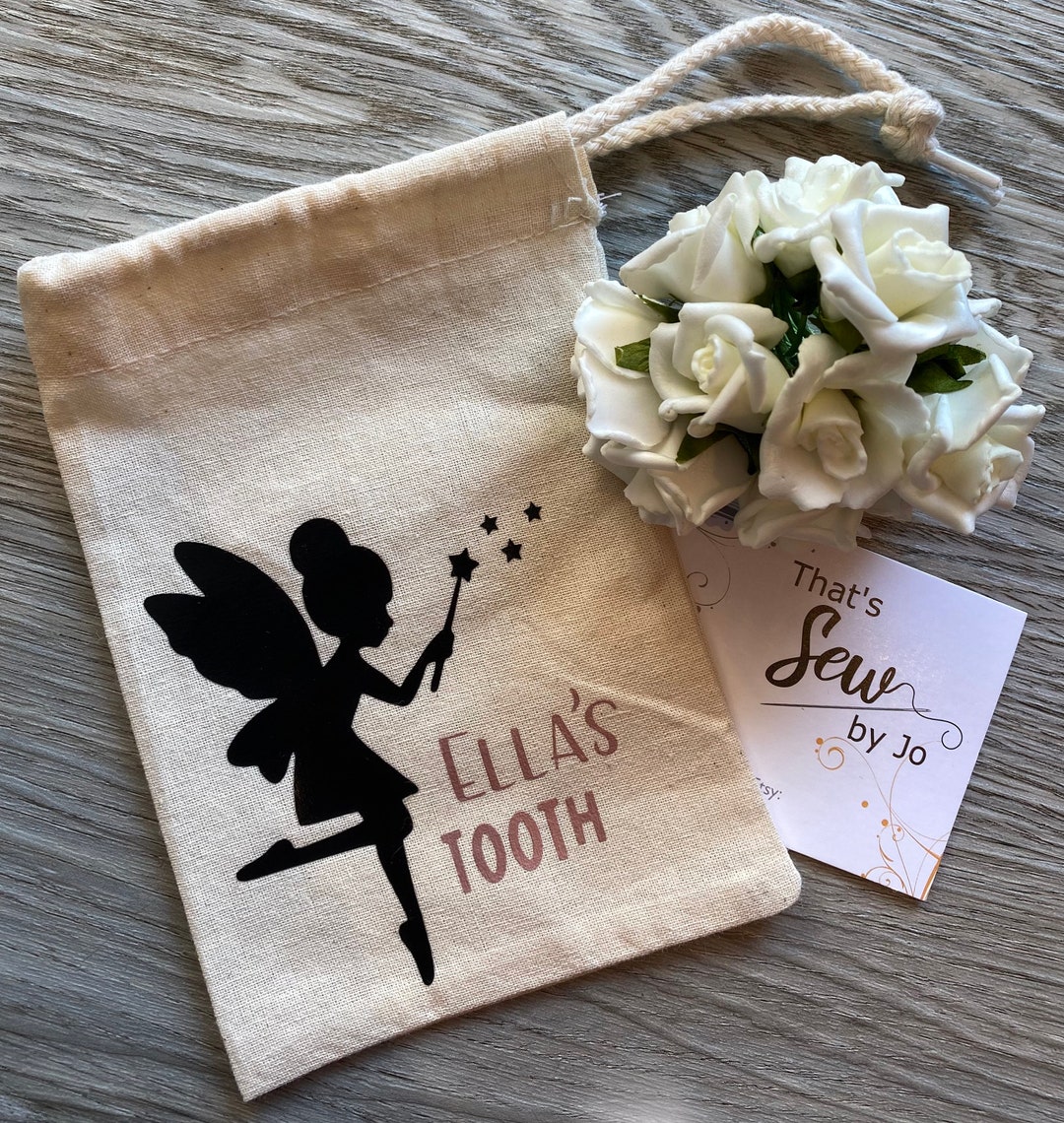 Personalised Tooth Fairy Bag, Tooth Fairy Pouch, Lost Tooth, Tooth ...
