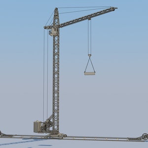 Wooden Mechanical Crane, DXF, CDR, MAX, Instant Download, Wooden Laser ...