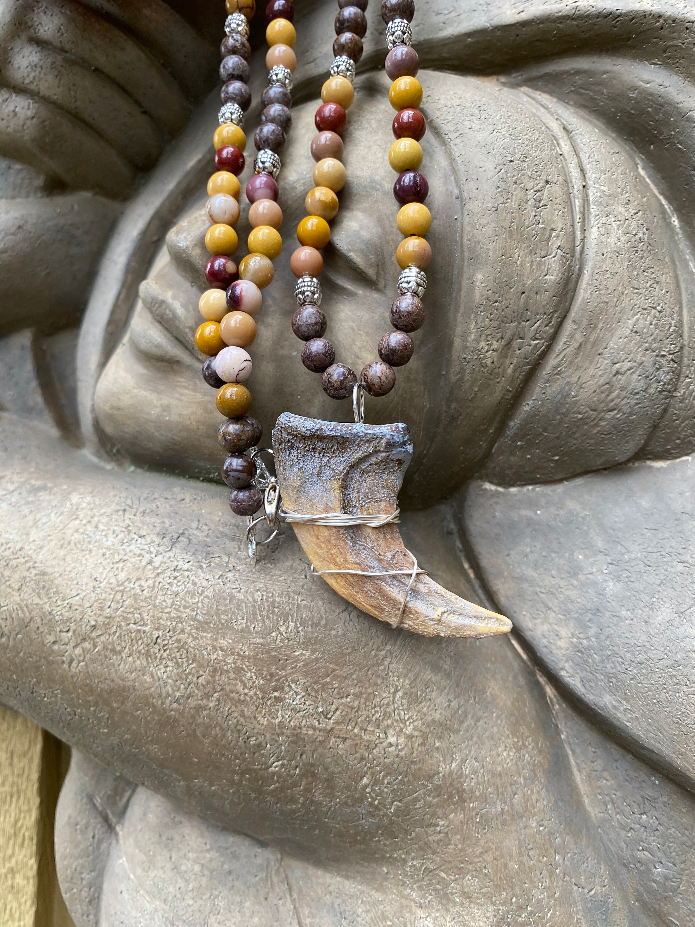 Replica Velociraptor Claw actual Size Wire Wrapped With Argentium ...