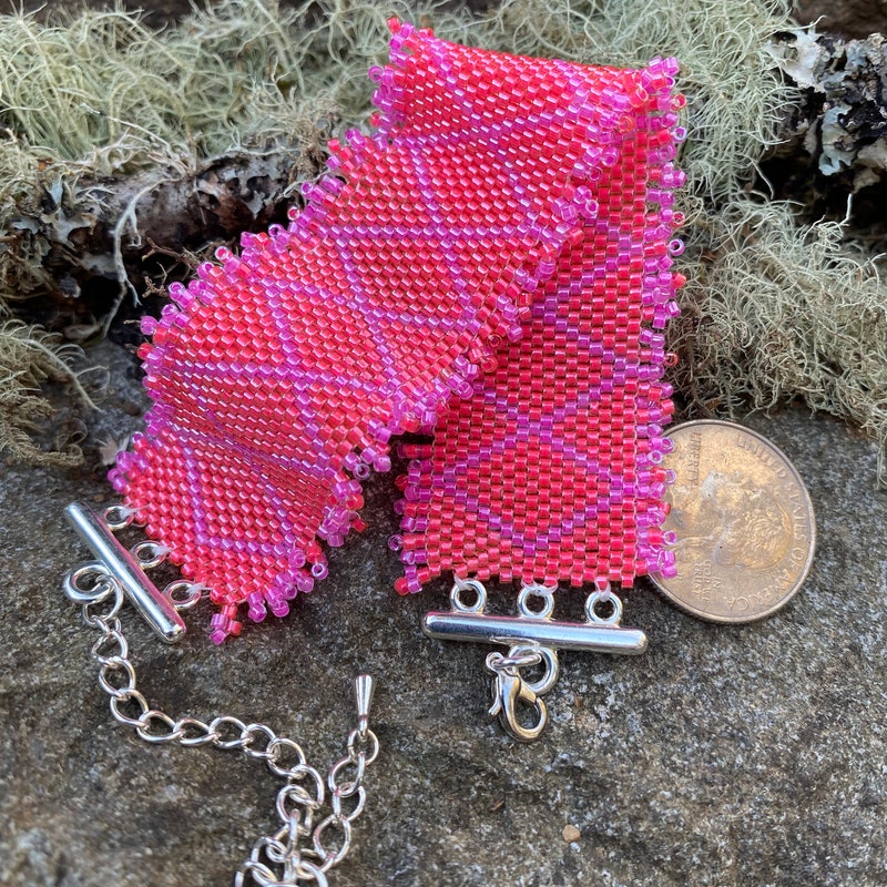 Peyote Stitch Cuff - Etsy