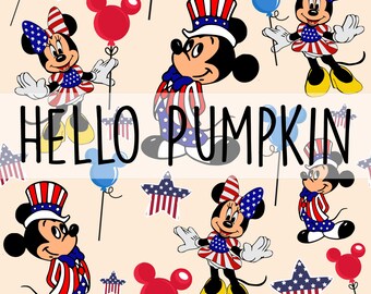 Patriotic Minnie | Etsy