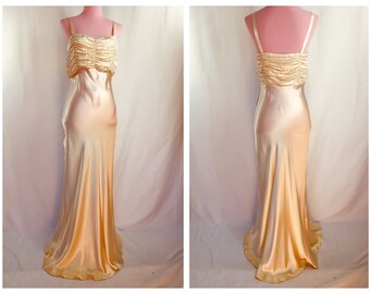 Liquid satin dress | Etsy