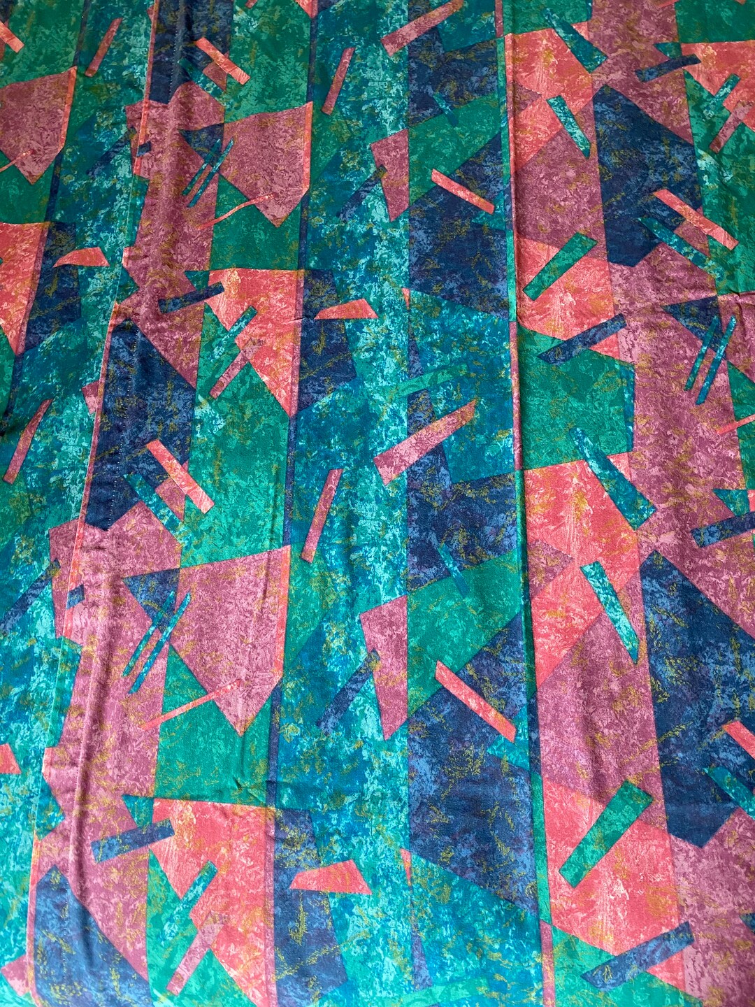 Vintage Stoff, 1980er Jahre Stoff, Vintage Polsterstoff, 80er Jahre ...