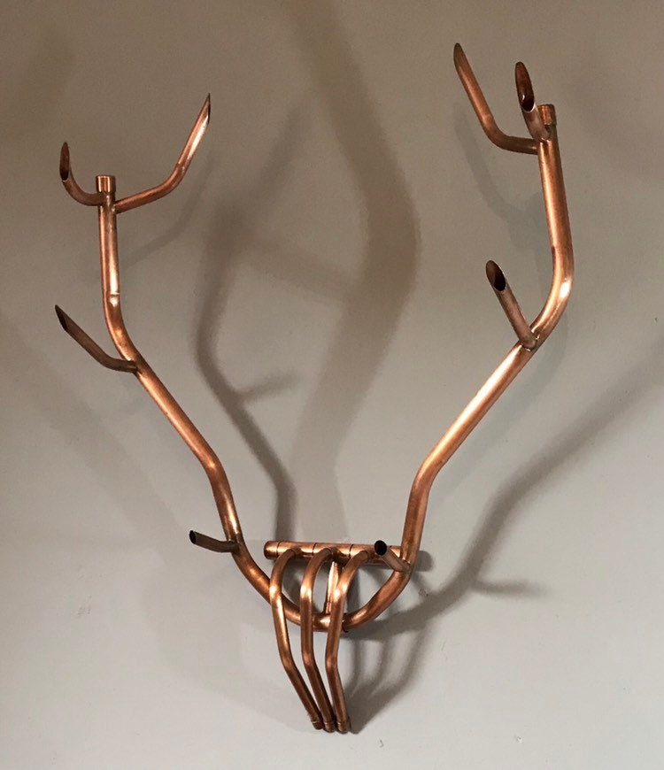 Copper Antlers - Etsy